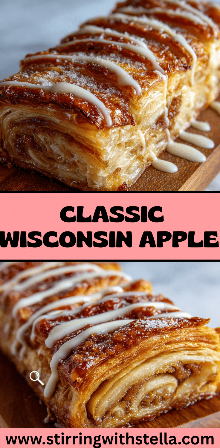 Wisconsin Apple Kringle: Irresistibly Flaky & Sweet Delight